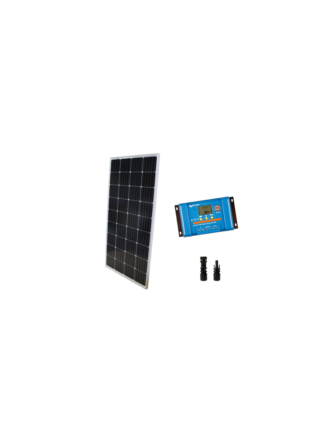 Solar Kit Base2 175W 12V photovoltaic panel Controller 20A PWM Camper ...