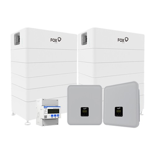 Sistema di accumulo trifase inverter ibrido Fox 20kW accumulo litio... Sistema di accumulo trifase inverter ibrido Fox 20kW accumulo litio...