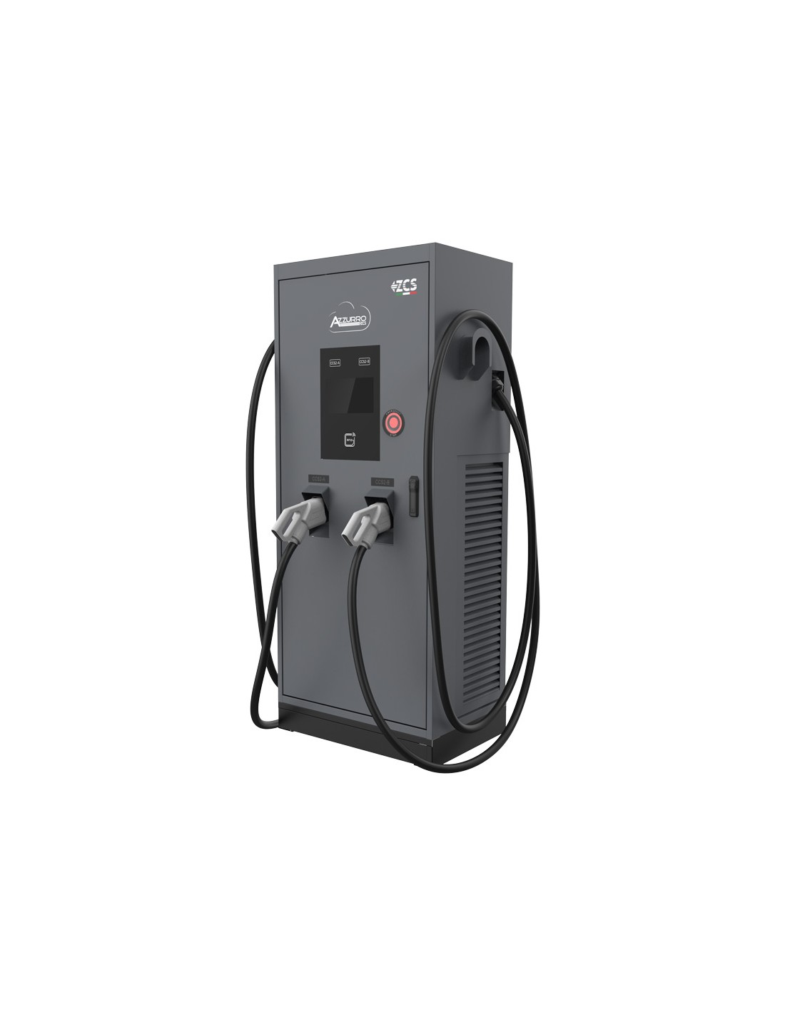 Three-phase charging station 60kW POWER D ZCS Azzurro electrical veichles