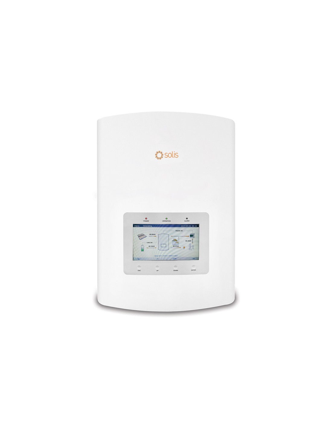 Single-phase Off-Grid photovoltaic kit 5810W inverter Solis 5kW ...