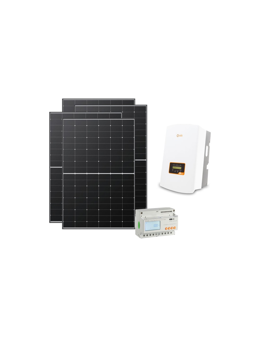 Photovoltaic Kit 10320W three-phase inverter Solis 10kW zero entry function