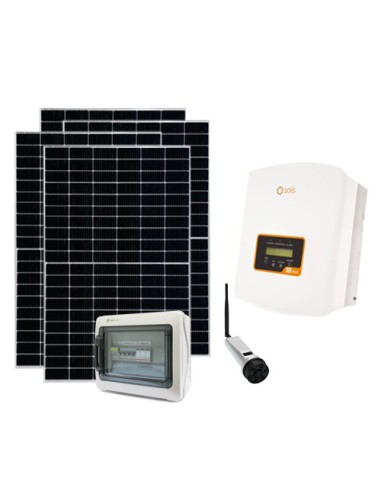 Photovoltaik-Kit 2075W einphasiger Wechselrichter Solis mini 2kW austausch ort
