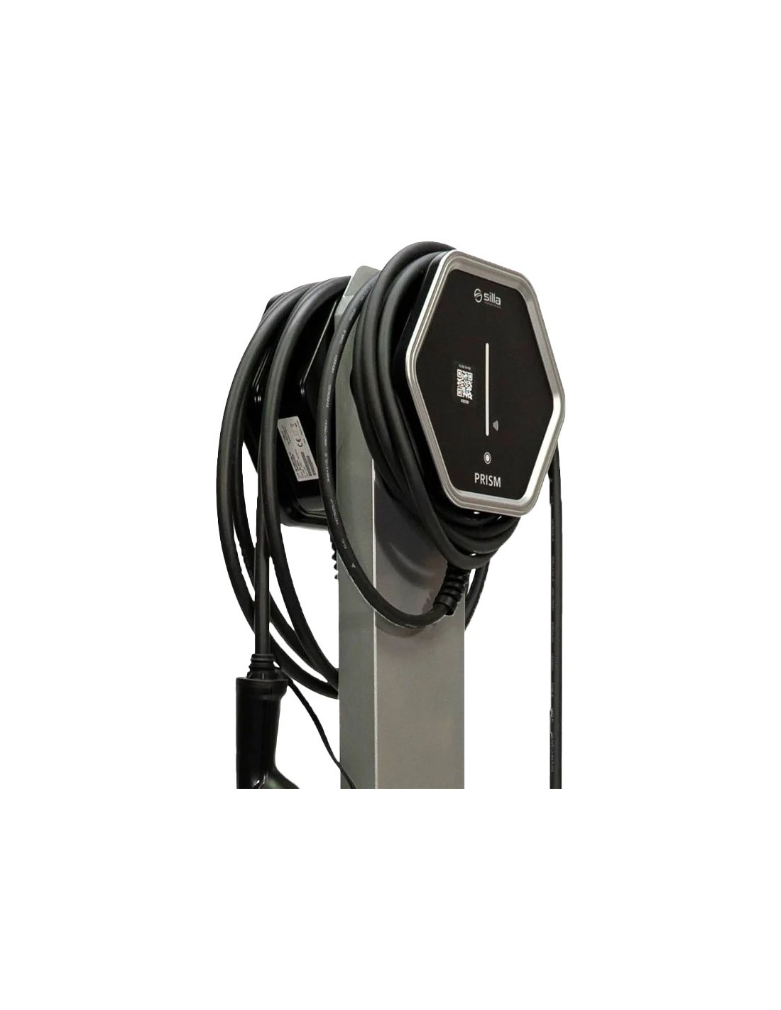 Columna de carga monofásica 7.4kW Prism Solar TWIN cable 5m vehículos ...