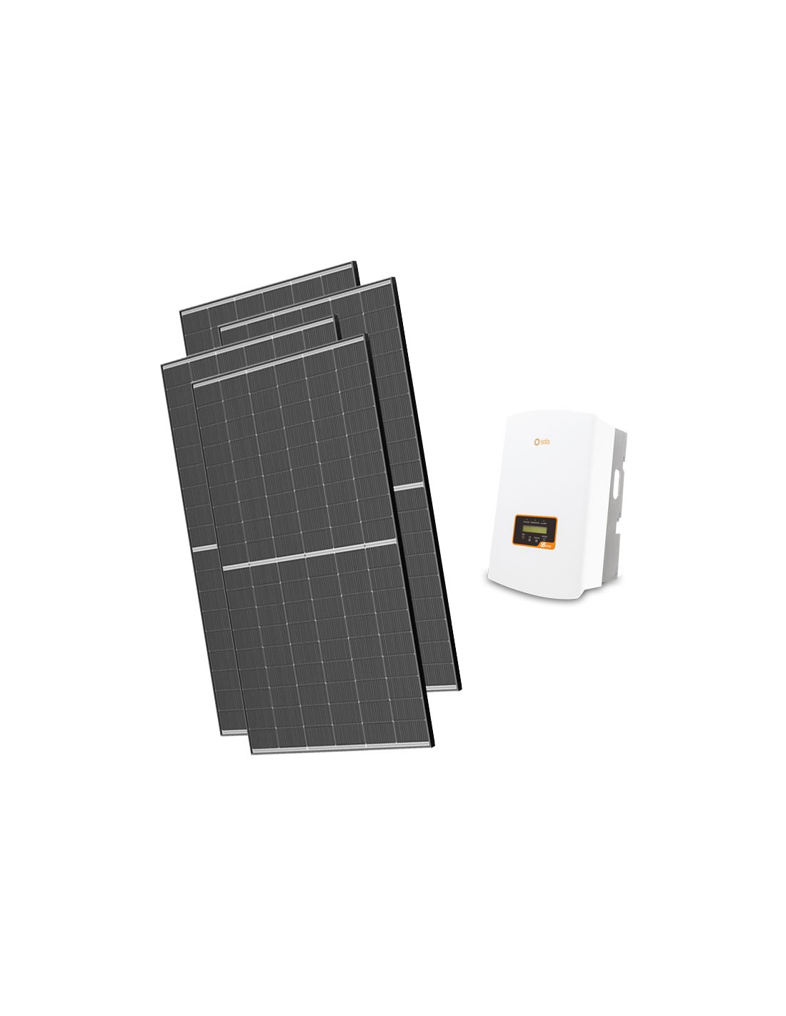 Photovoltaic Kit Single-phase 6435W inverter Solis 6kW connected to grid