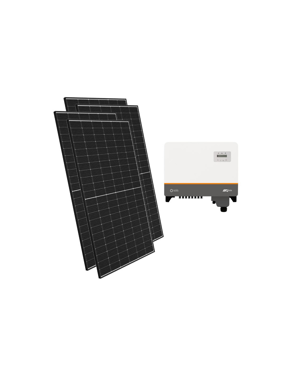 Photovoltaic Kit Three-phase 30300W inverter Solis 30kW connected to grid