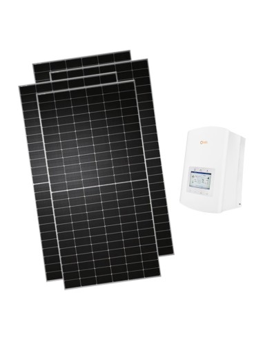 Kit fotovoltaico monofase 8260W inverter Solis 6kW predisposto per accumulo