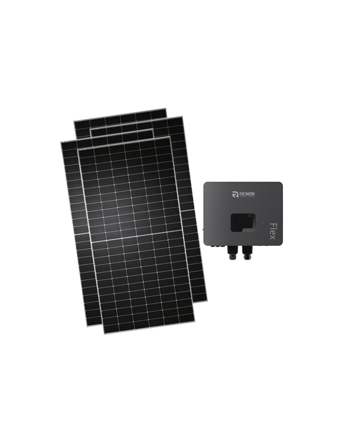 Kit fotovoltaico monofase 8260W Renon Power 6kW predisposto per accumulo