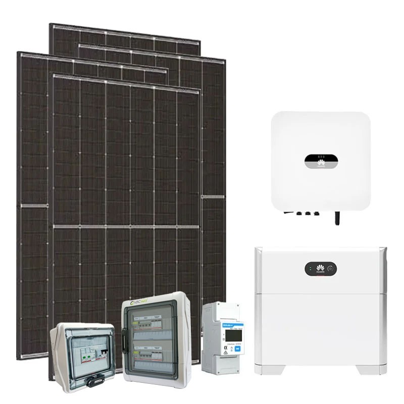 Kit fotovoltaico monofase 4050W Plus inverter Huawei 3.6kW litio ...